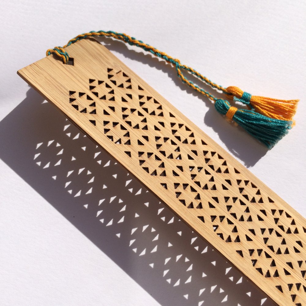 Mashrabiya Bookmark – Zeri Crafts